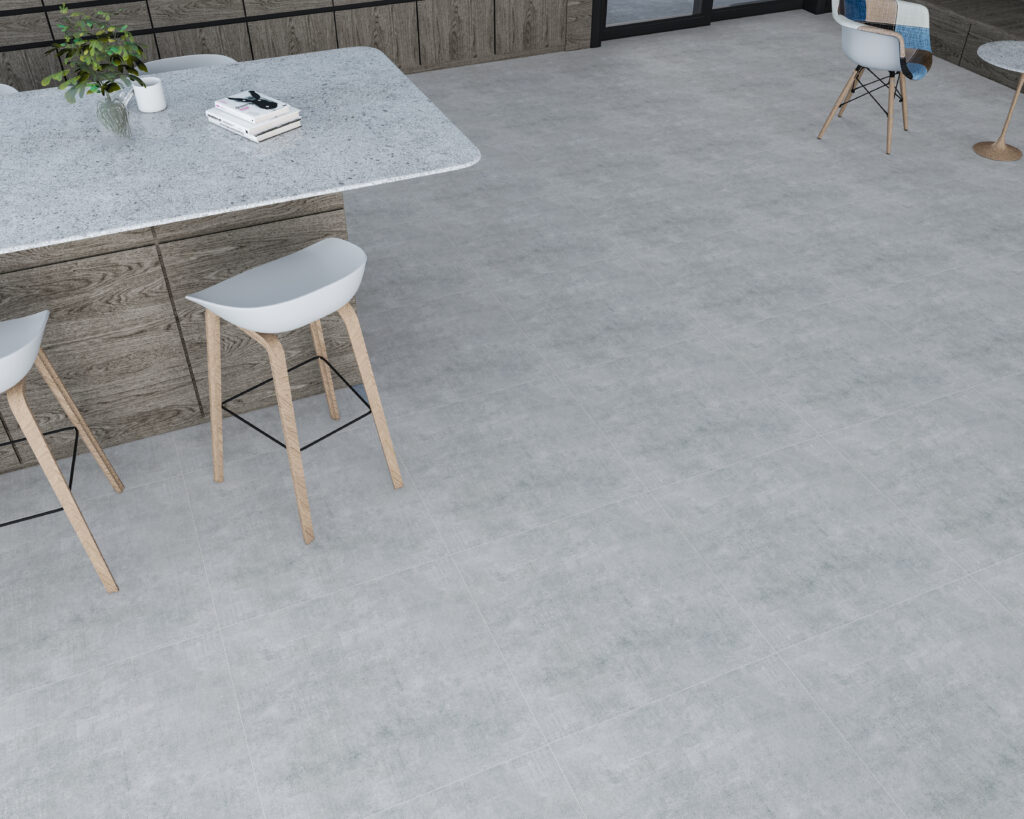 Gạch lát sàn màu xám xi măng giả đá PCM6060015S4 - CMC Tiles